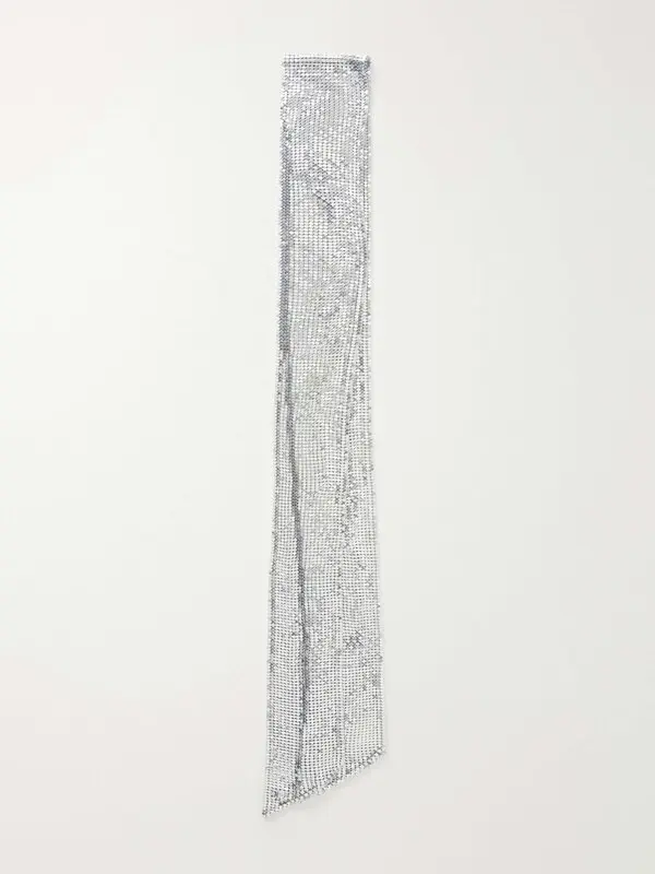 Rabanne Tone Mesh Scarf