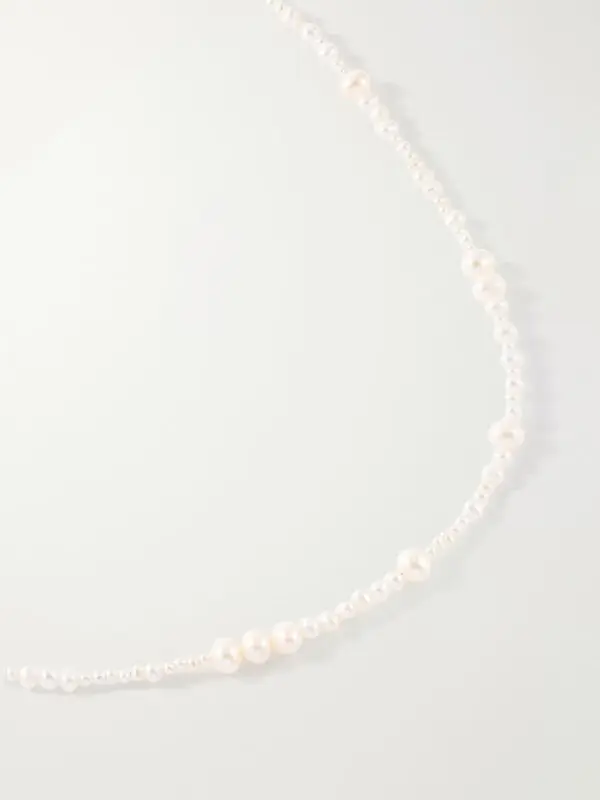 SOPHIE BUHAI Constellation Sterling Silver Pearl Necklace