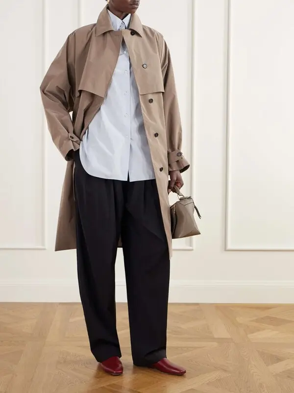 JIL SANDER Shell Trench Coat