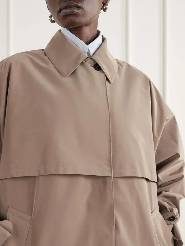 JIL SANDER Shell Trench Coat
