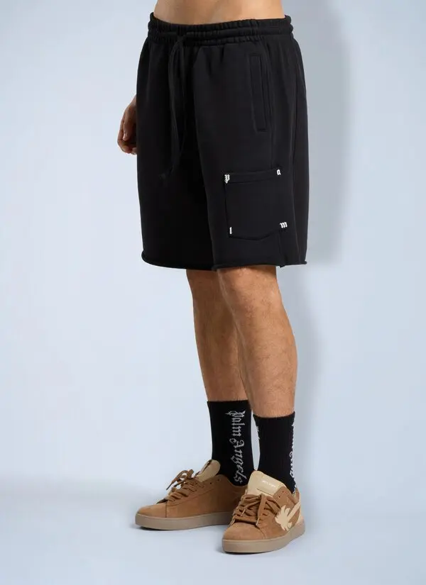 Palm Angels Palm Type Sweatshorts