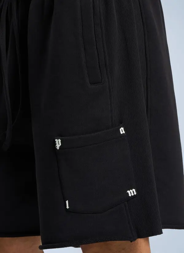 Palm Angels Palm Type Sweatshorts