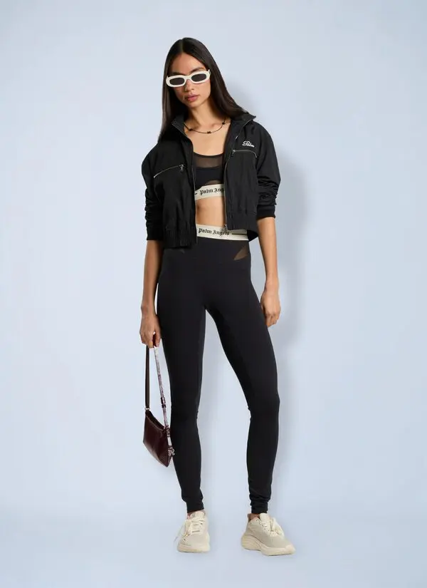 Palm Angels Logo Mix Layer Active Top
