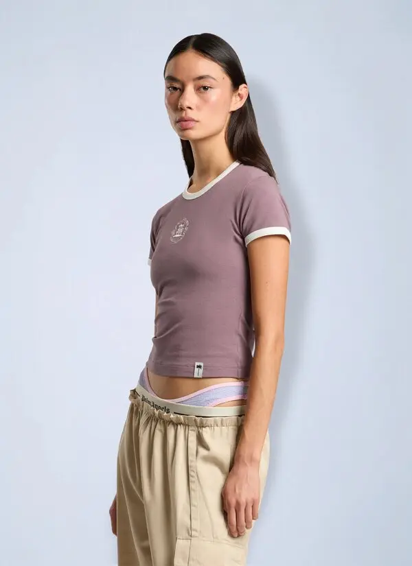 Palm Angels Lions Herald Slim T-shirt
