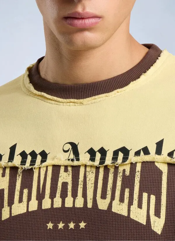Palm Angels Vintage Logo Crewneck Sweatshirt