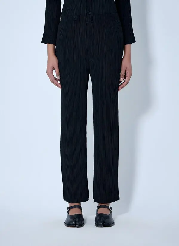 Issey Miyake Pleated Trousers - Black