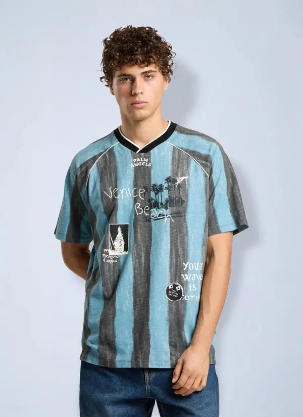 Palm Angels Soccer Cali Regular T-shirt
