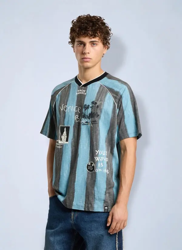Palm Angels Soccer Cali Regular T-shirt
