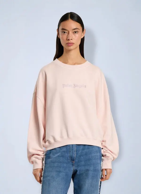 Palm Angels Stud Logo Crew