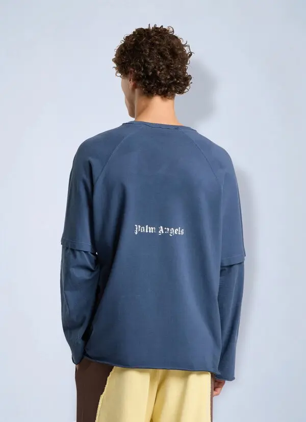 Palm Angels Cali Vibes Layered Tee L/s