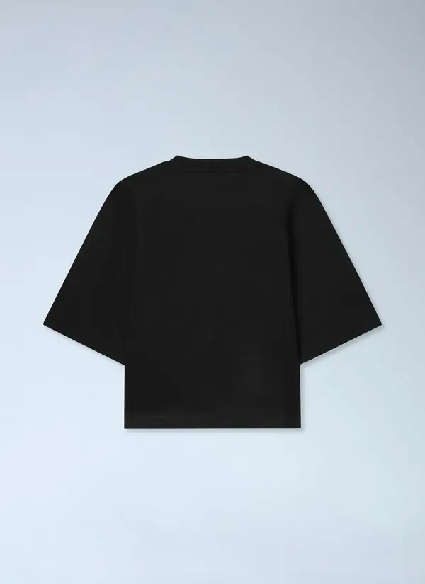 Palm Angels Curved Logo Boxy T-shirt