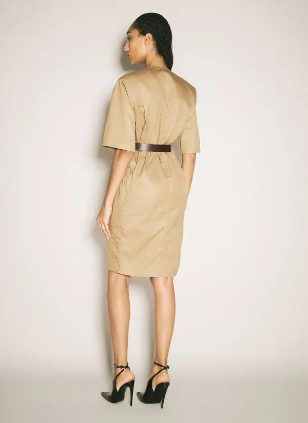 Saint Laurent Utility Shirt Dress