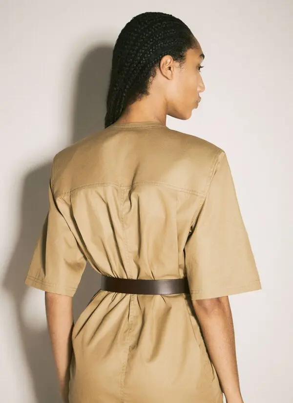 Saint Laurent Utility Shirt Dress
