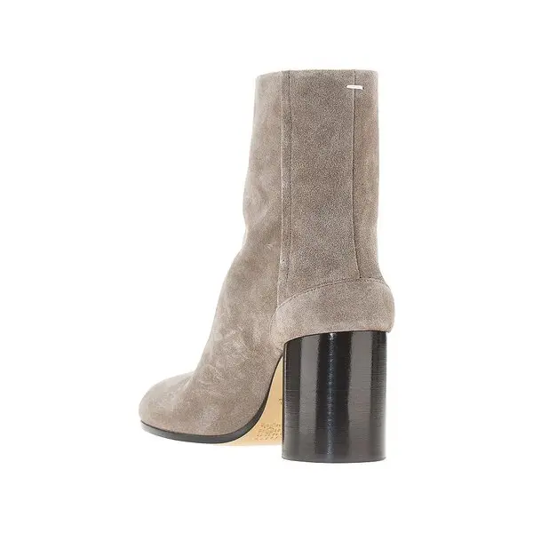 MAISON MARGIELA Suede Leather 'tabi' Ankle Boots