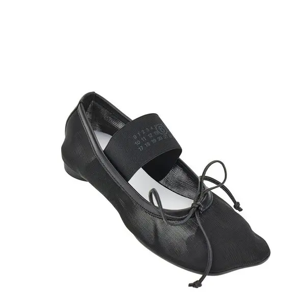 MAISON MARGIELA Numeric Anatomic' Mesh Ballerinas