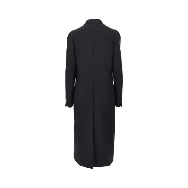 MAISON MARGIELA Stockman Shoulder' Long Wool Coat