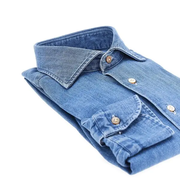 BORRIELLO NAPOLI Denim Shirt