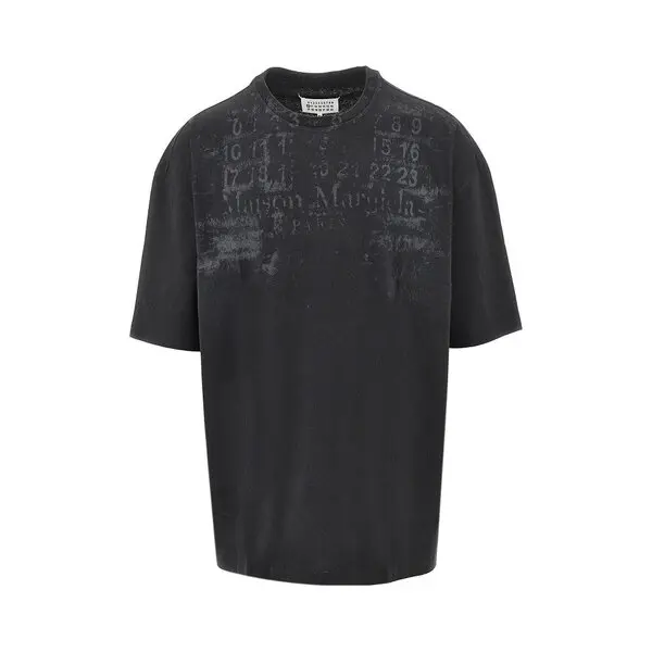 MAISON MARGIELA Logo Print Overized T-hirt