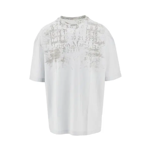 MAISON MARGIELA Logo Print Overized T-hirt