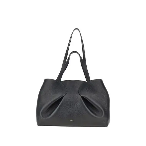 IOEF Grained Leather 'every Day' Shopping Bag