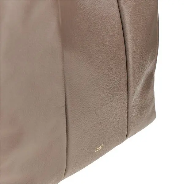 IOEF Grained Leather 'daisy' Shopping Bag