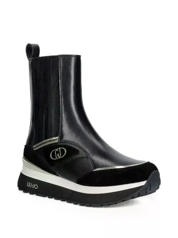 Liu Jo Sneakers Boots In Leather