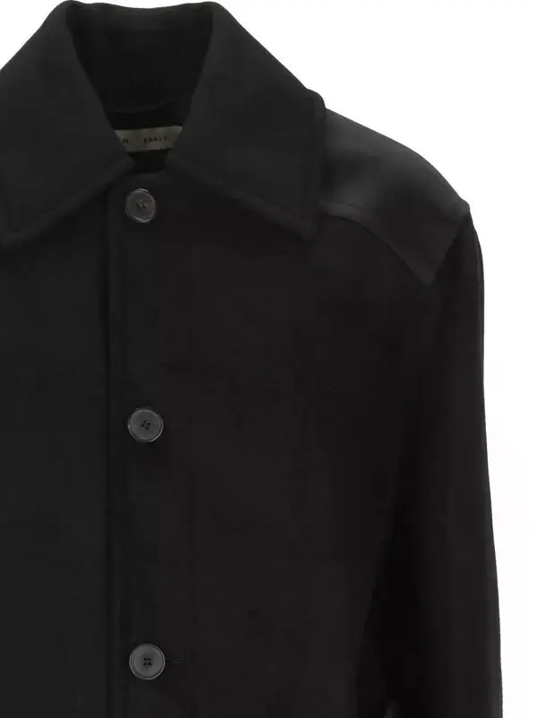 Carven Panelled Wool Coat