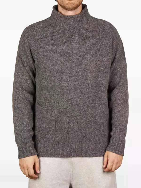 ROBERTO COLLINA High-neck Raglan-sleeve Sweater