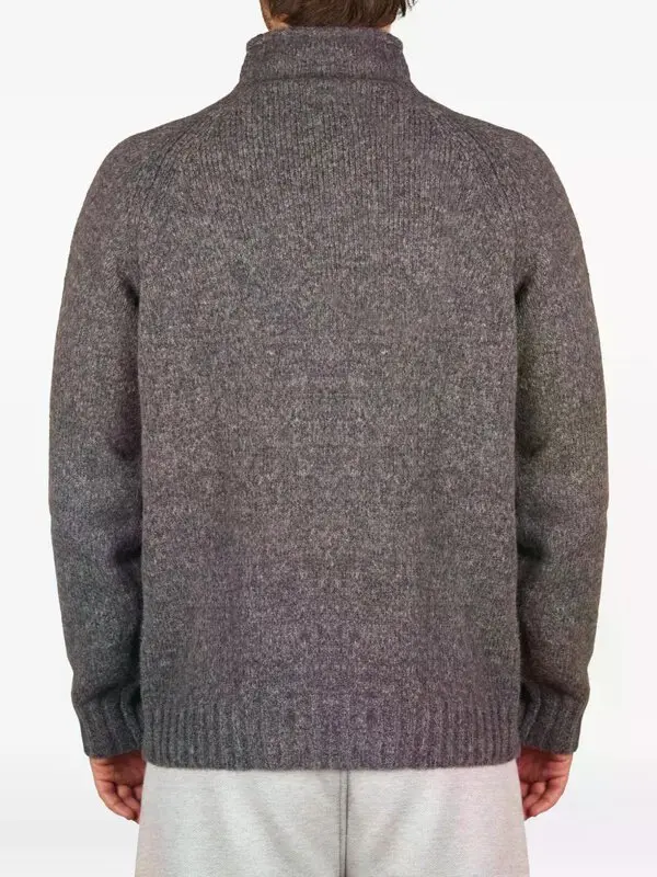 ROBERTO COLLINA High-neck Raglan-sleeve Sweater
