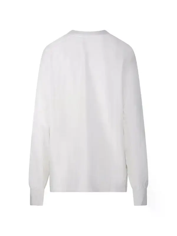 KURO 17/- Round Shape Graphic-print Long-sleeve T-shirt