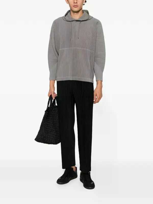 Issey Miyake Pleated Hoodie