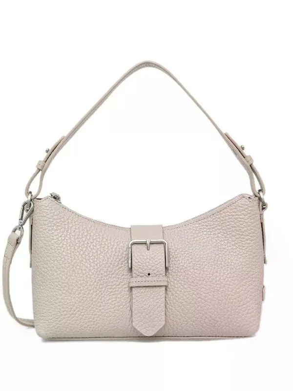 Marc O'polo Binna Buckle-detail Pebbled Shoulder Bag