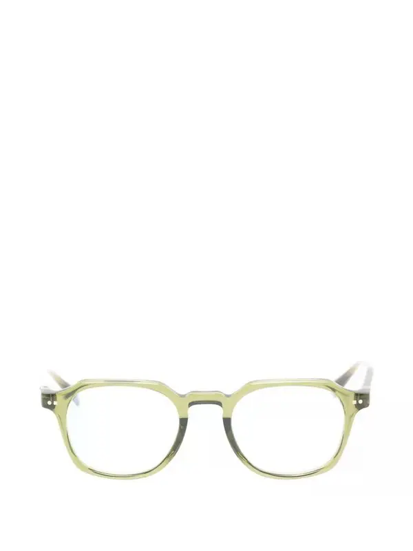 Jacquemus Square-frame Glasses - Green