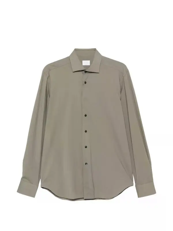 XACUS Spread-collar Button-up Shirt