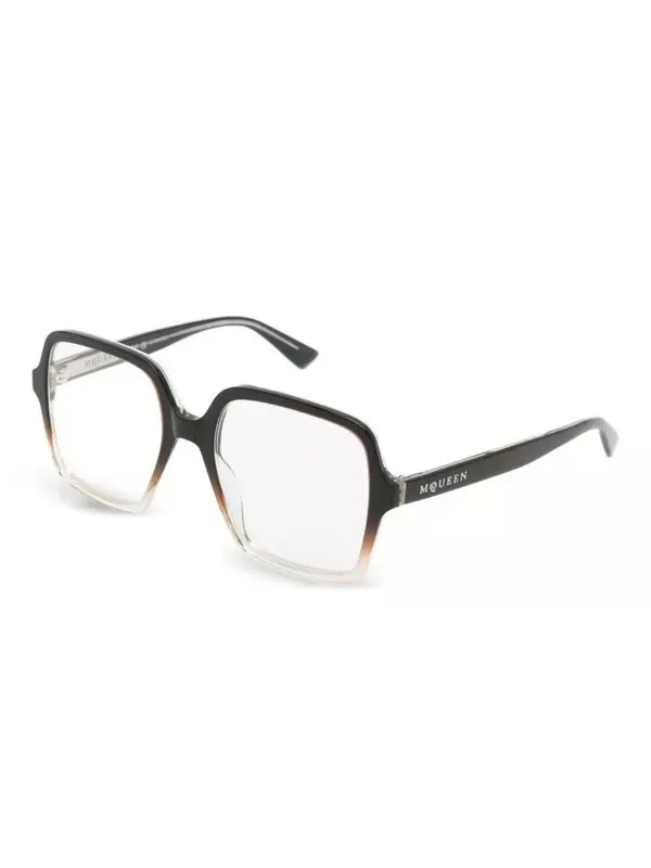 Alexander McQueen Square-frame Glasses