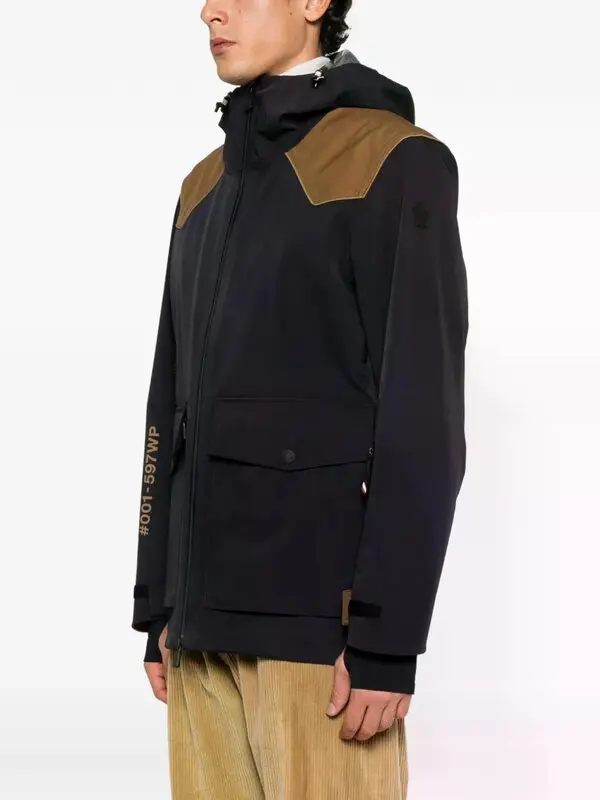Moncler Contrast-panel Hooded Jacket