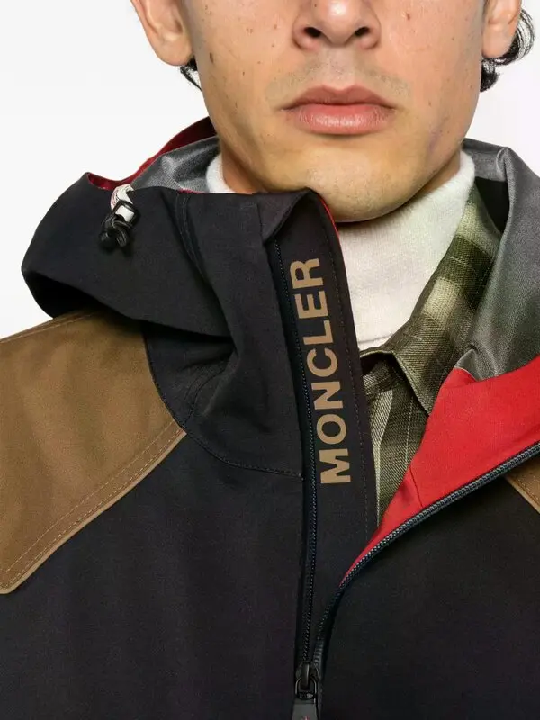 Moncler Contrast-panel Hooded Jacket