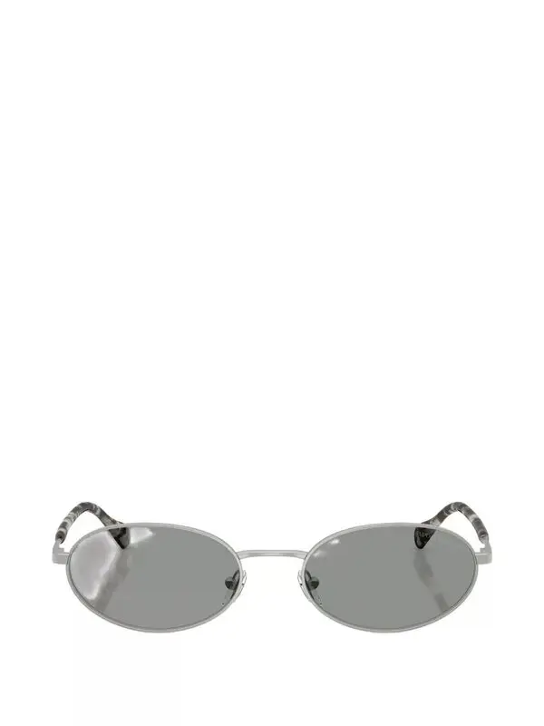 Emporio Armani Oval-frame Sunglasses