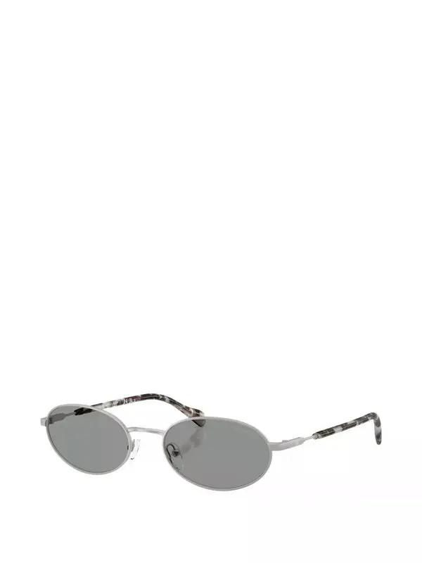Emporio Armani Oval-frame Sunglasses