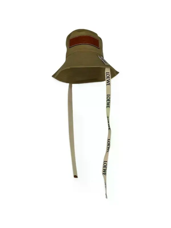 Loewe Fisherman Logo-patch Hat - Neutrals