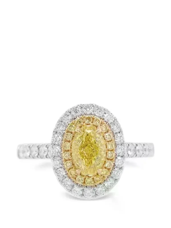 HYT JEWELRY Diamond Halo Ring