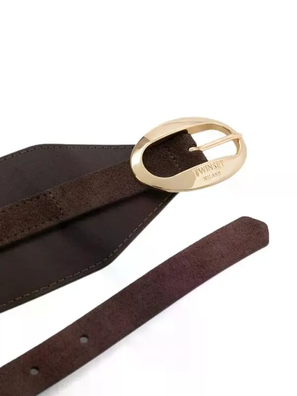 TWINSET Layered Buckled Belt