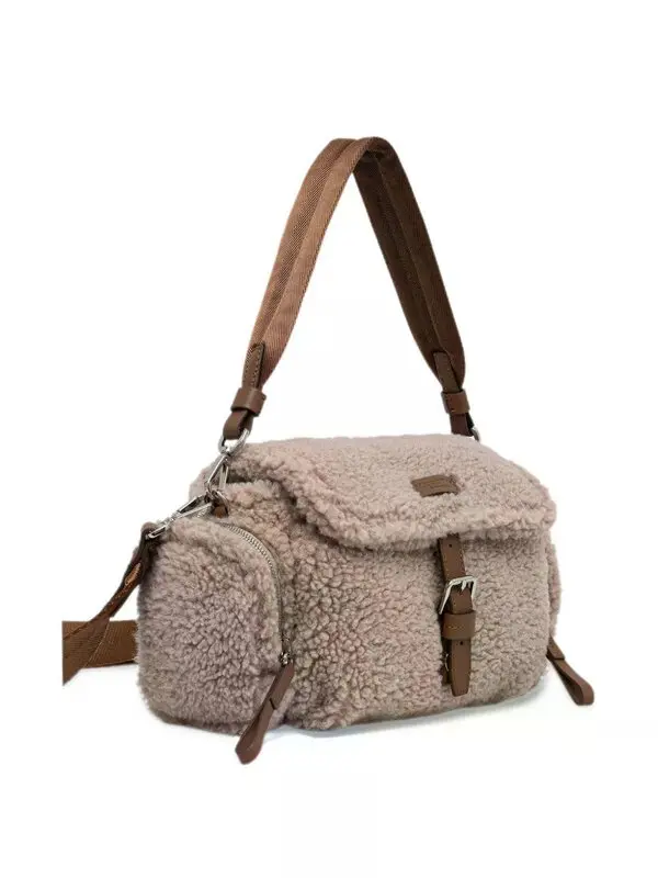 Marc O'polo Carmen Faux-shearling Buckle-fastening Shoulder Bag