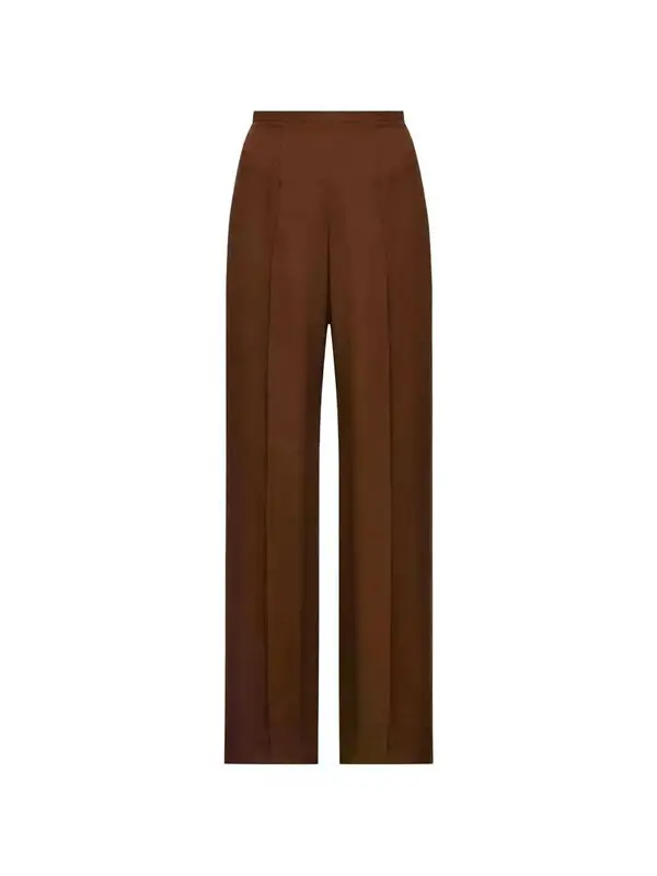 TALLER MARMO Marlene High-waisted Wide-leg Trousers