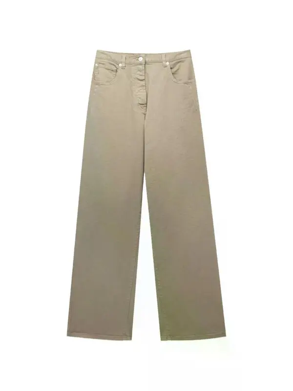 N°21 Five-pocket Wide-leg Trousers