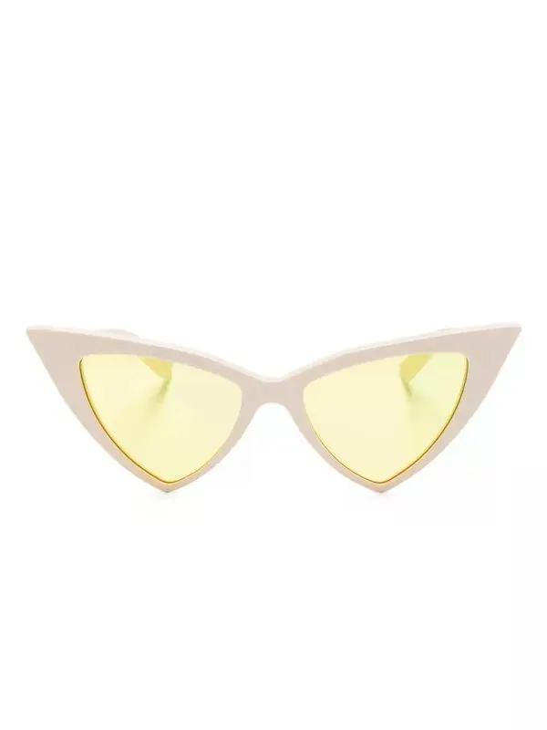 Alexander McQueen Cat-eye Frame Sunglasses - Neutrals