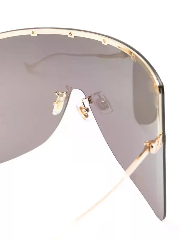 Valentino Garavani Rockstud Shield Sunglasses