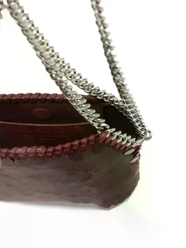 Stella McCartney Falabella Sequin-embellished Shoulder Bag