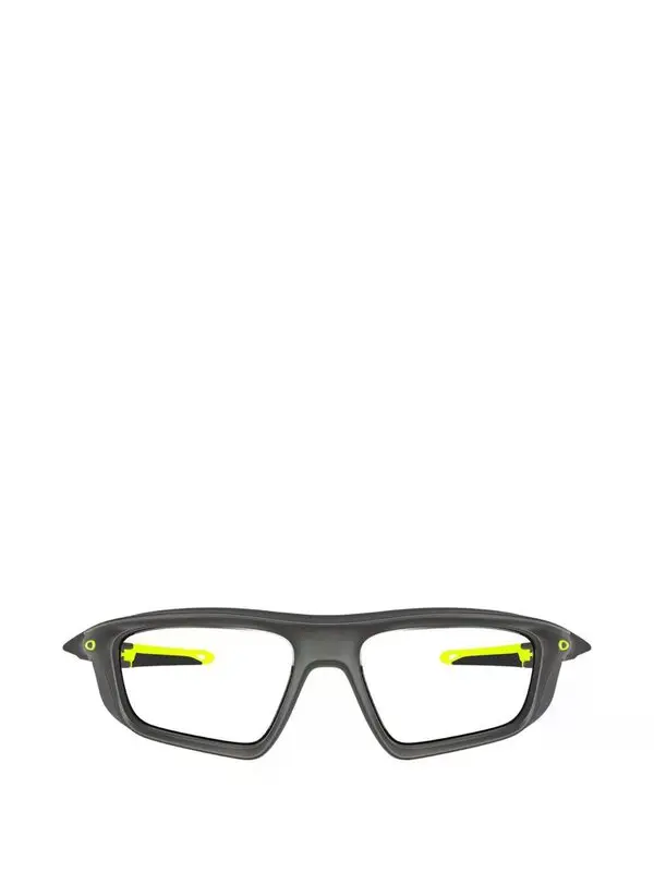 Oakley Teres Rectangle-frame Glasses - Black