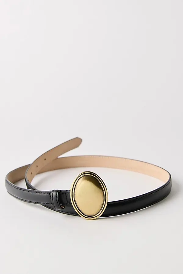 Streets Ahead Dua Plaque Belt - Black